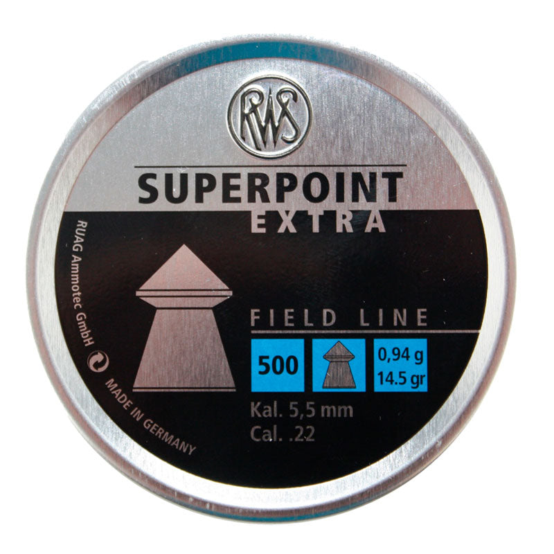 RWS Superpoint Extra .22 Pellets – Yorkshire Gun Supplies